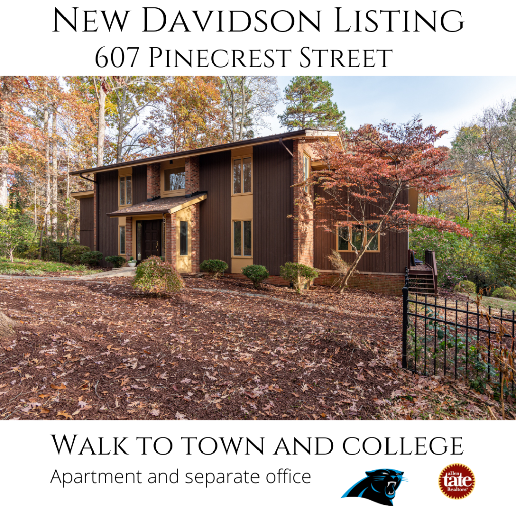 New Walk to Town Davidson Listing - About Davidson